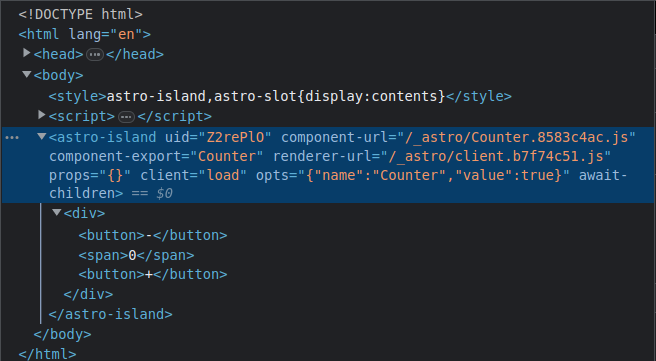 Astro Island Architecture Demystified